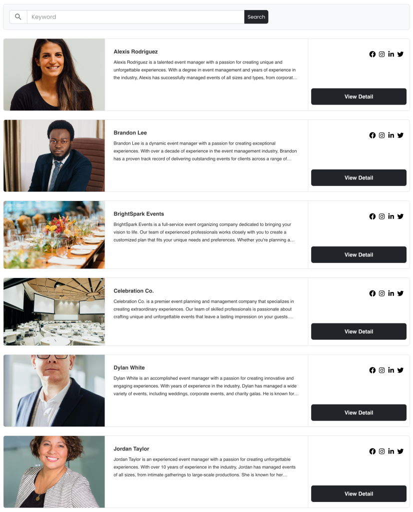 Frontend Screenshots - EventPrime