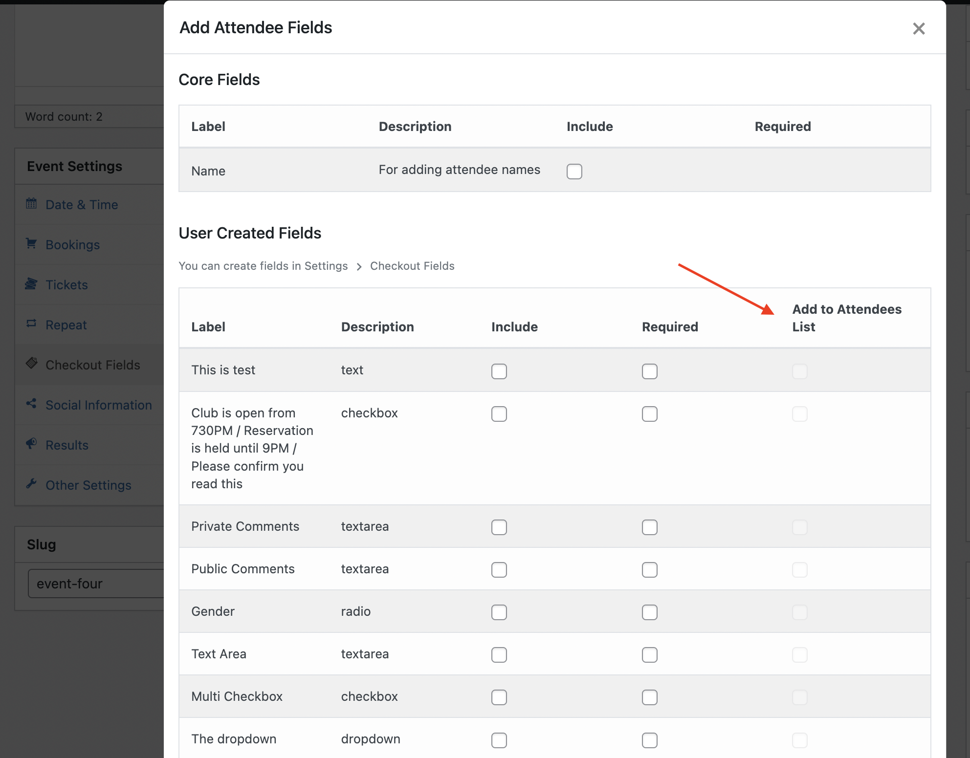 How To display attendee list for your WordPress event on your website ...