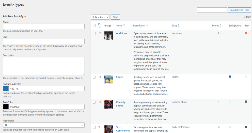 How to Assign Event Types or Categories to Your WordPress Events? - EventPrime