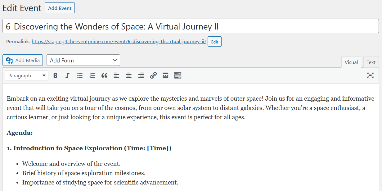 How to Add or Edit Title of a WordPress Event? - EventPrime